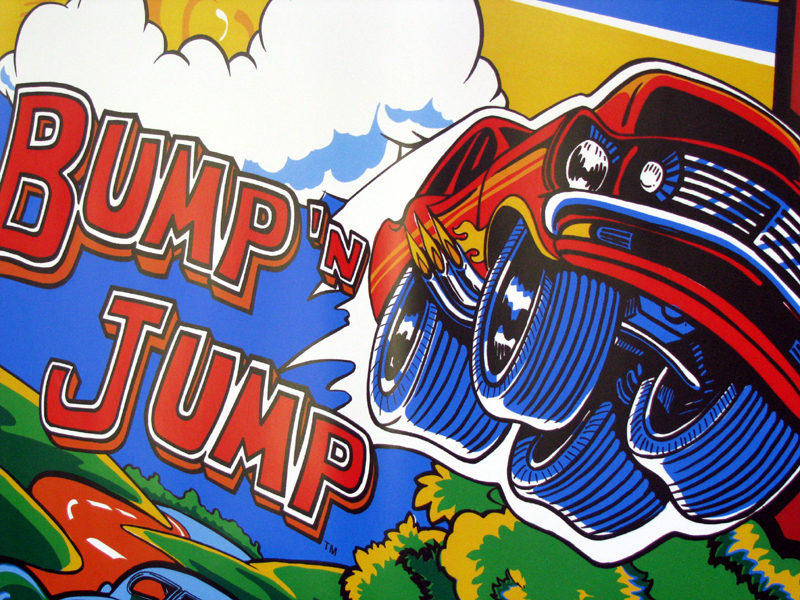 Bump N' Jump Side Art 3 set | Rich graphix/ThisOldGame.com