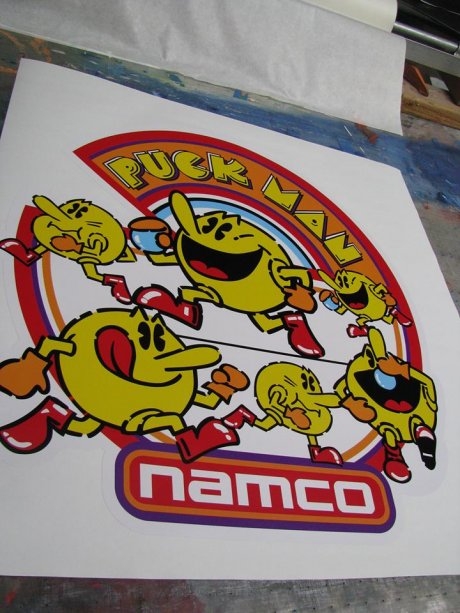 PuckMan Side Art Set | Rich graphix/ThisOldGame.com