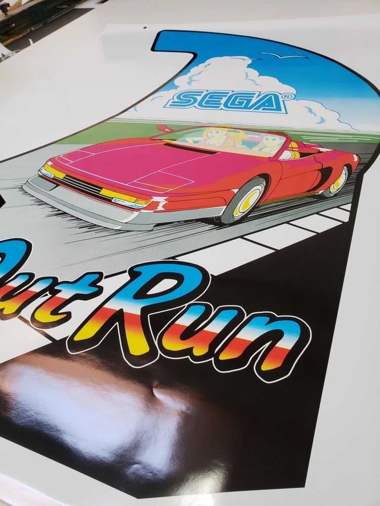 OutRun Side Art | Rich graphix/ThisOldGame.com