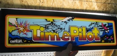 Time Pilot Marquee | Rich graphix/ThisOldGame.com