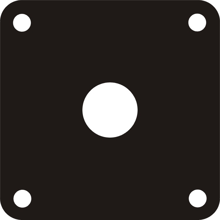 Bally Power Cord Plate | Rich graphix/ThisOldGame.com
