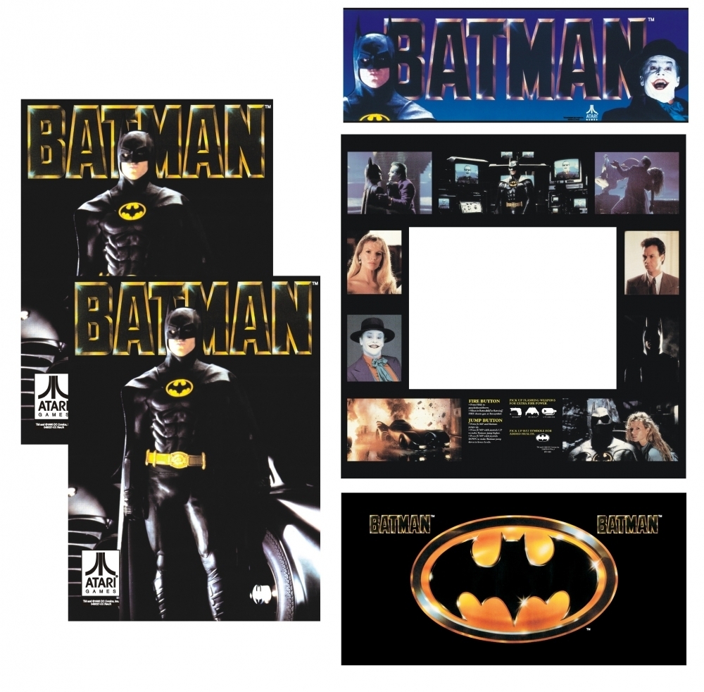 Atari Batman Conversion Kit | Rich graphix/ThisOldGame.com