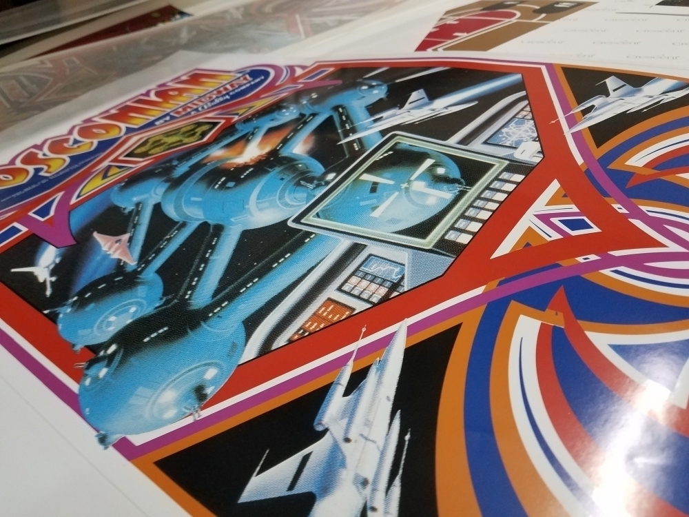 Bosconian Full Side Art Set* | Rich graphix/ThisOldGame.com
