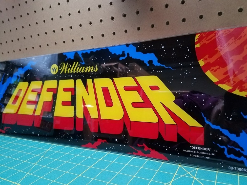 Defender Marquee | Rich graphix/ThisOldGame.com