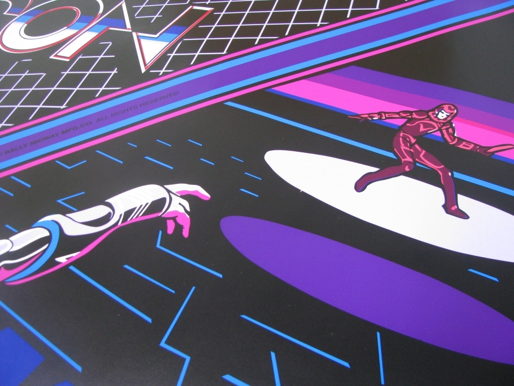Environmental Discs of Tron Side Art Set Front half only | Rich graphix ...