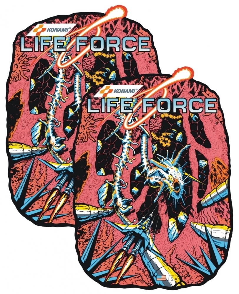 Lifeforce Side Art Set | Rich graphix/ThisOldGame.com