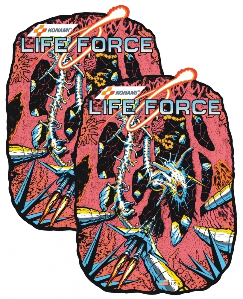 Lifeforce Side Art Set | Rich graphix/ThisOldGame.com