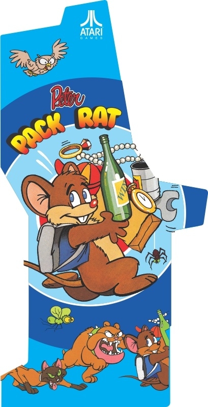 Peter Pack Rat Custom Side Art Set | Rich graphix/ThisOldGame.com