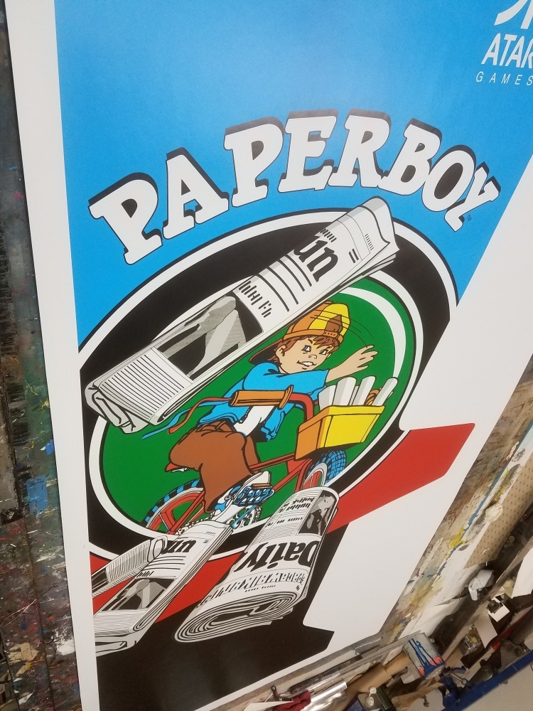 Paperboy Prototype Inspired Custom Side Art | Rich graphix/ThisOldGame.com