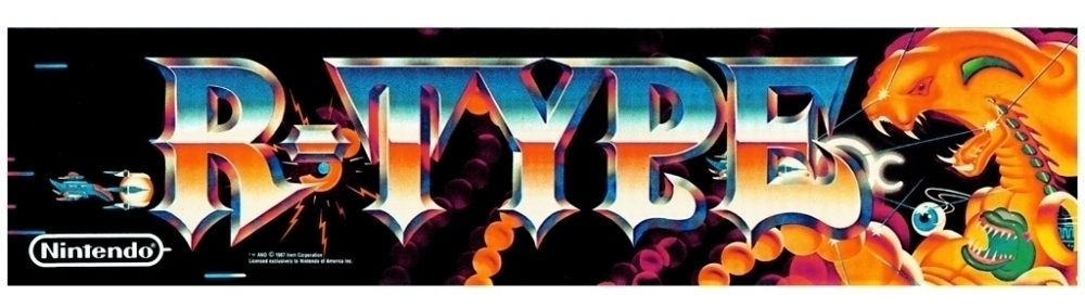 R-Type Marquee | Rich graphix/ThisOldGame.com