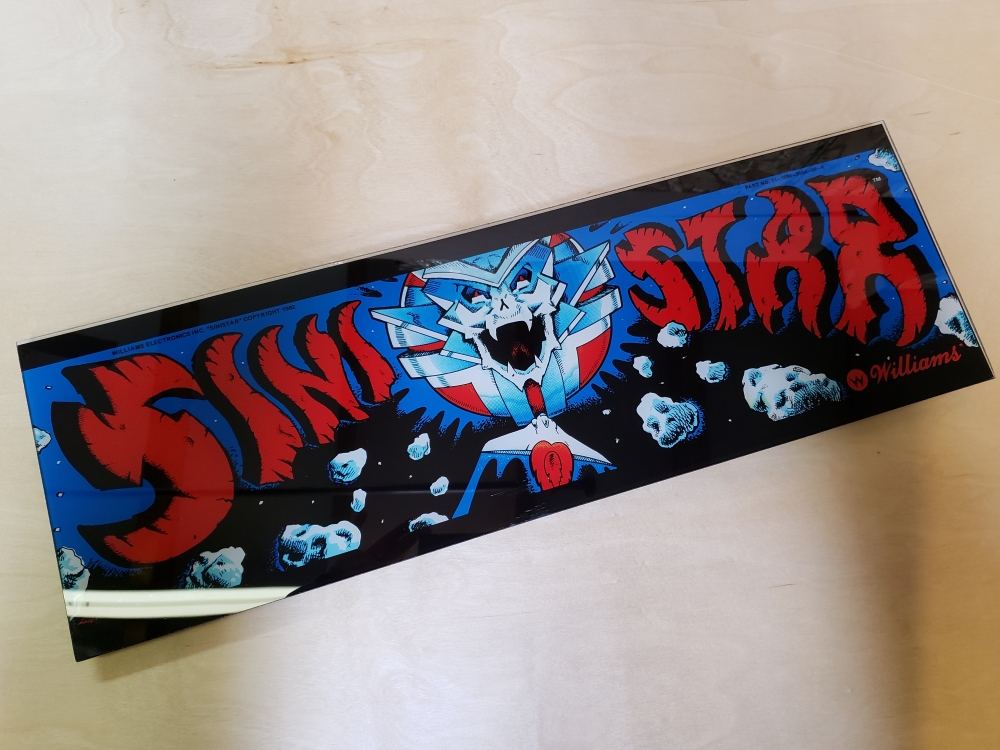 Sinistar Marquee | Rich graphix/ThisOldGame.com