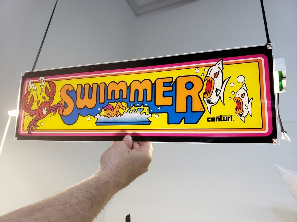 Swimmer Marquee | Rich graphix/ThisOldGame.com