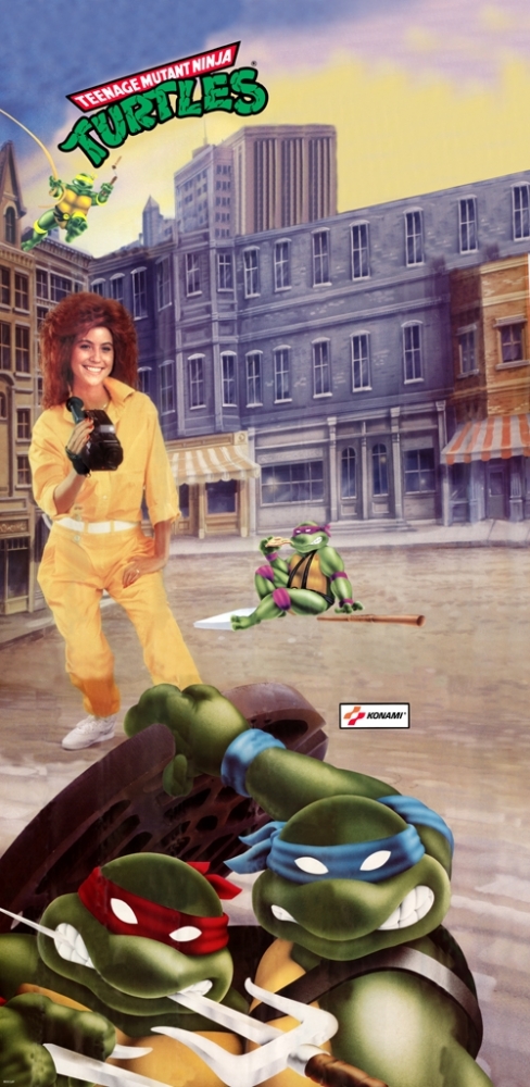 Teenage Muntant Ninja Turtles Side Art Set | Rich graphix/ThisOldGame.com