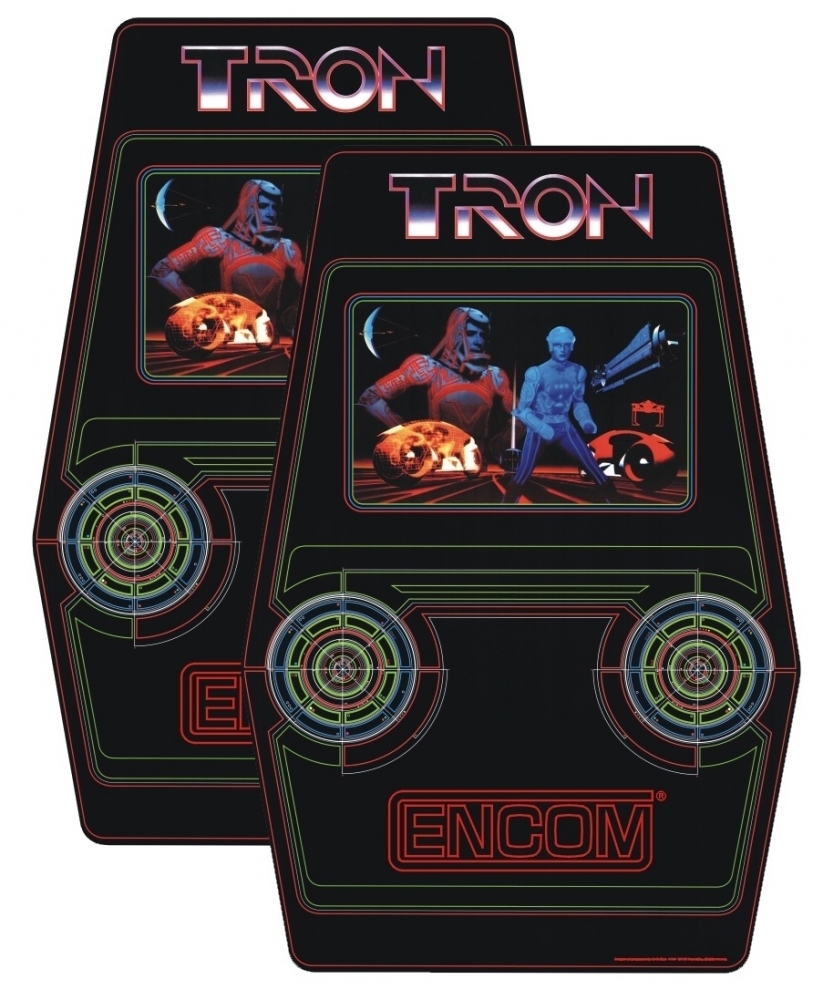 Tron Side Art Set Encom Version | Rich graphix/ThisOldGame.com