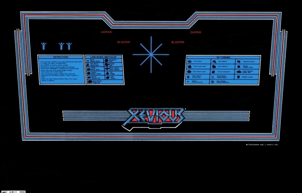 Xevious CPO | Rich graphix/ThisOldGame.com