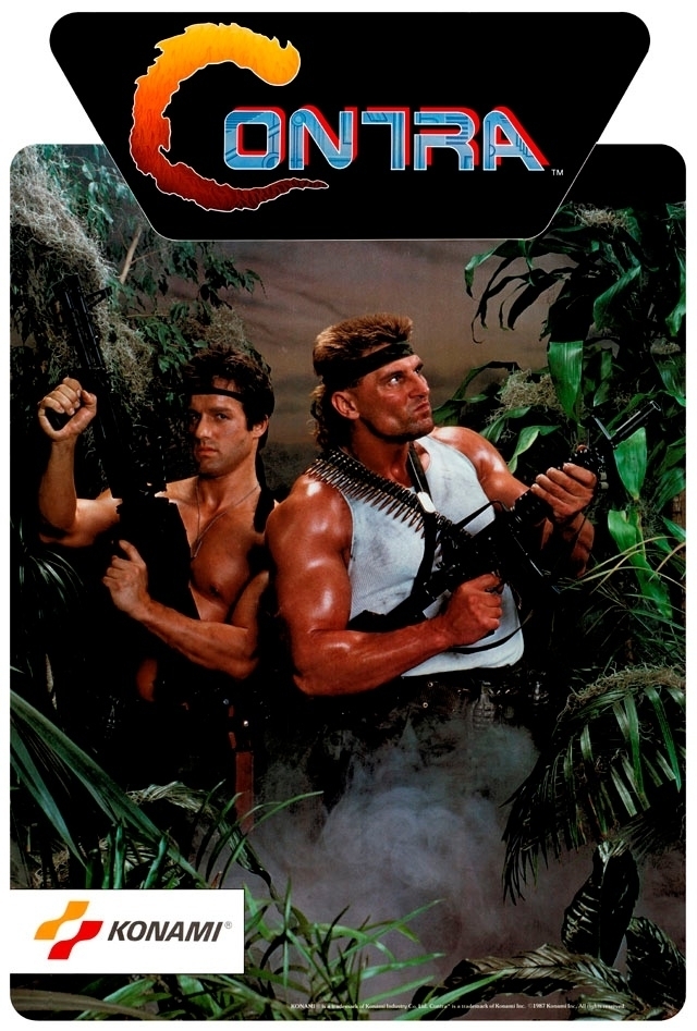 Contra Side Art Set | Rich graphix/ThisOldGame.com