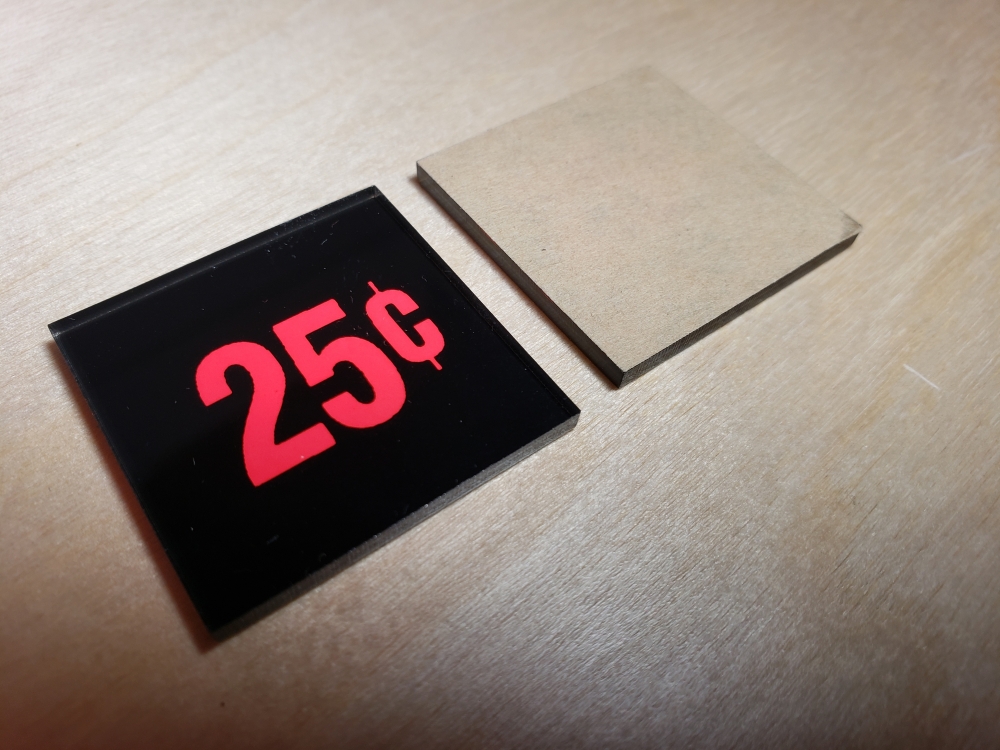 Coin Door Inserts Midway Version | Rich graphix/ThisOldGame.com
